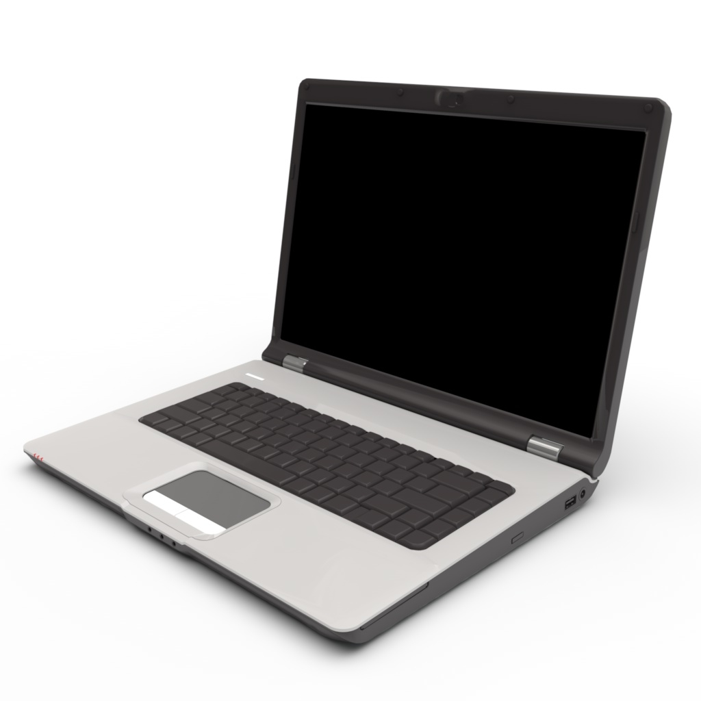 laptop 3d model