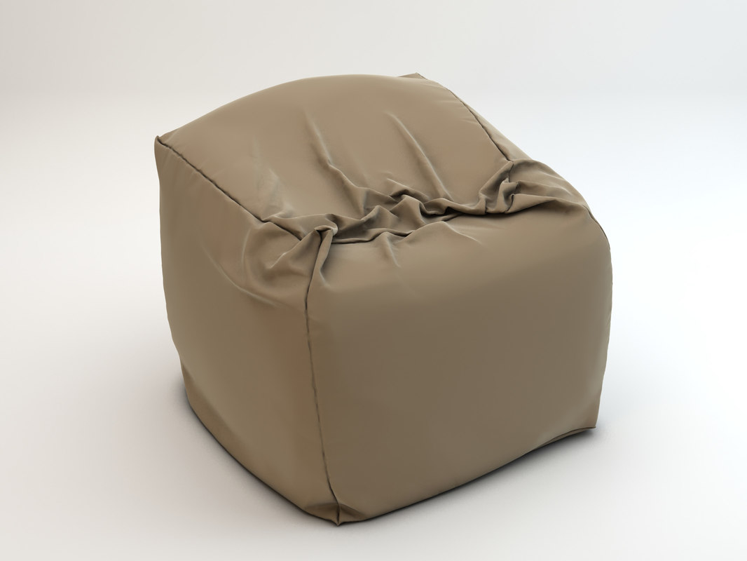 3d puff interior modelled model