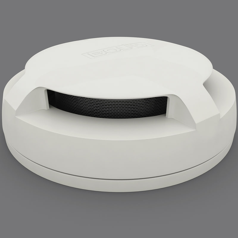 smoke detector 3d model