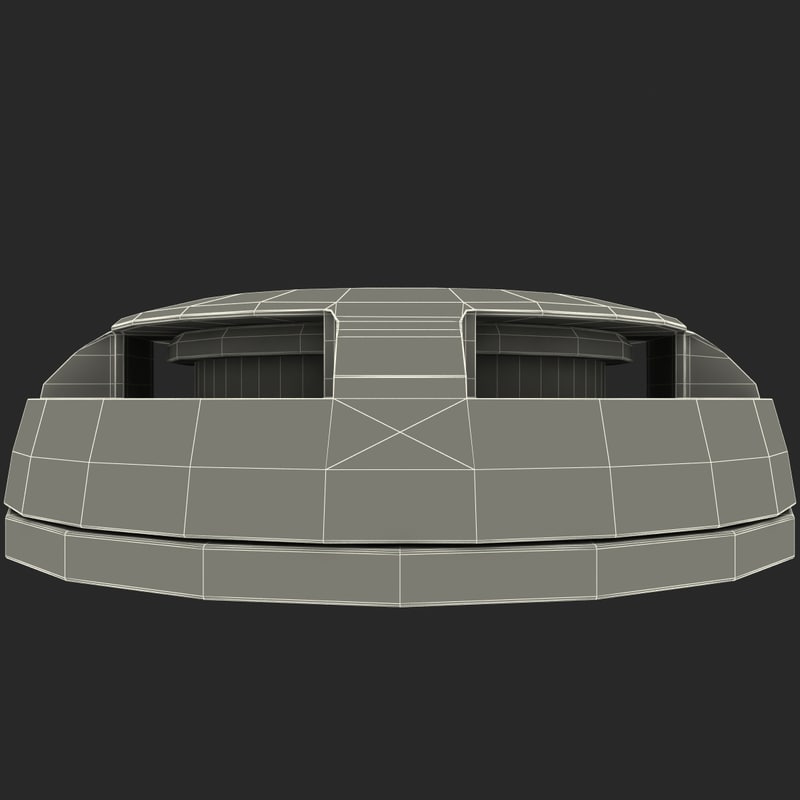 smoke detector 3d model