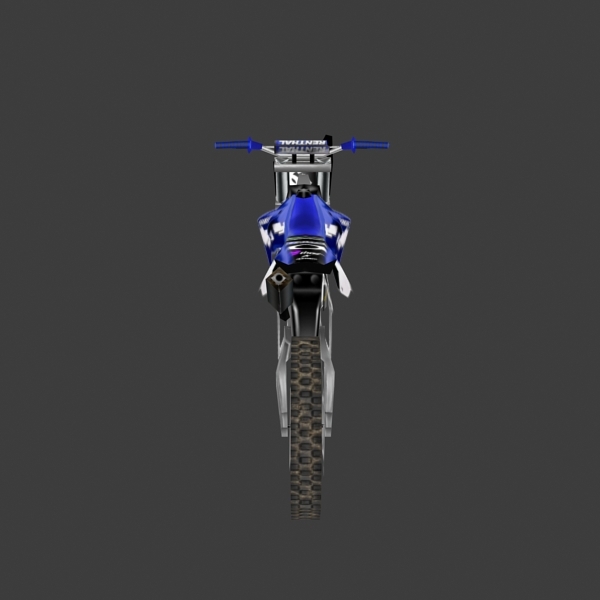 3d model dirt bike