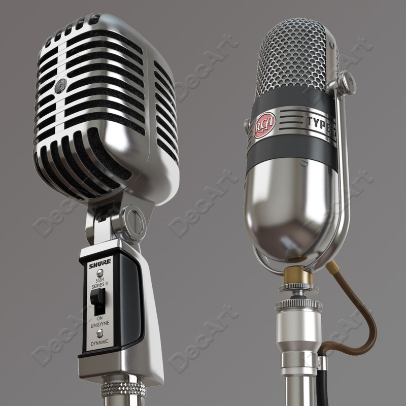 retro microphones max