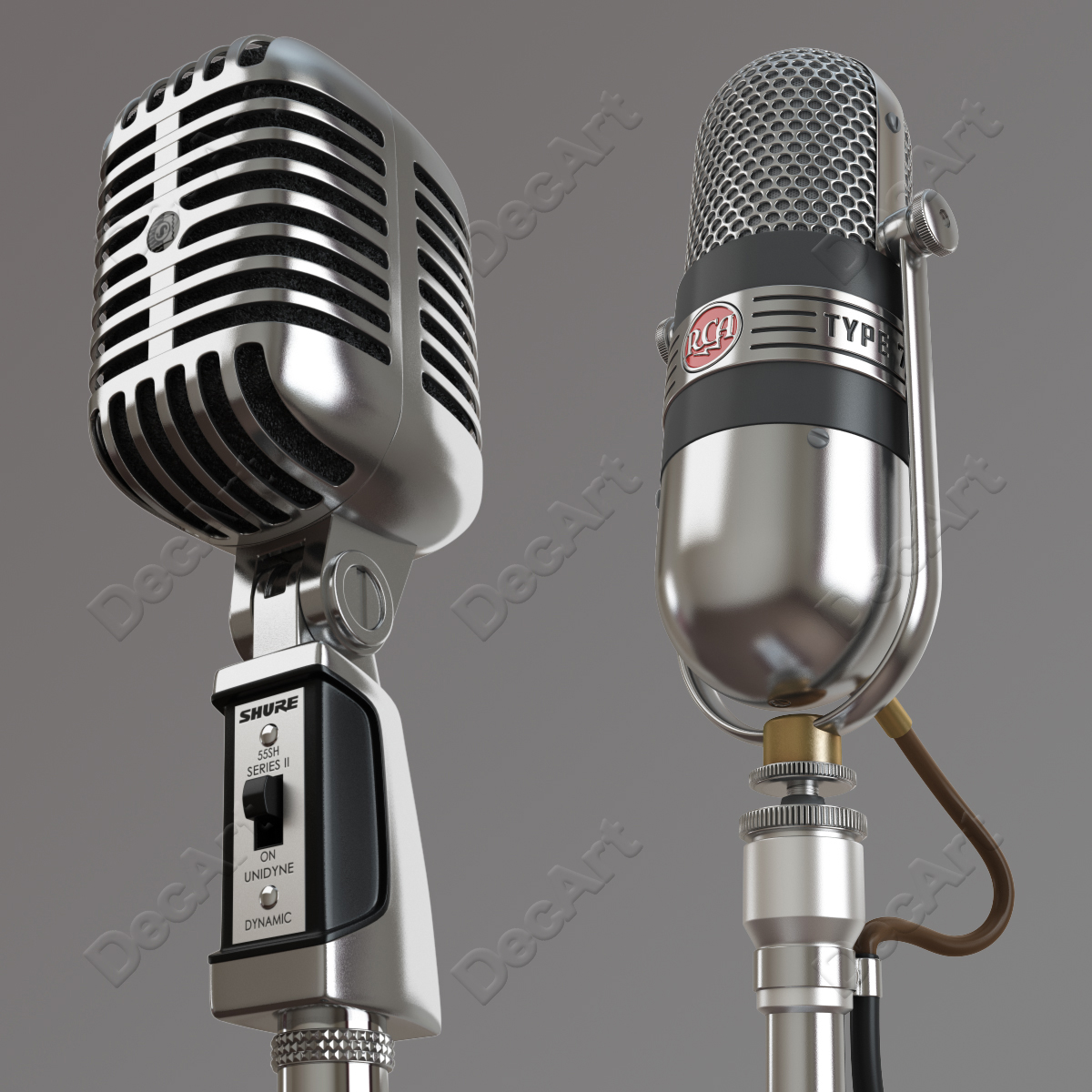 retro microphones max