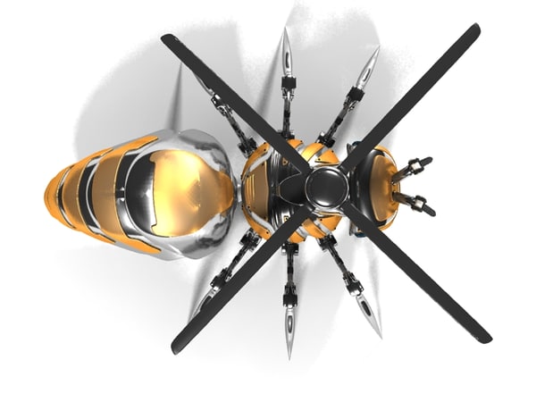 3d bee mech