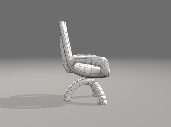 3ds max sci-fi chair