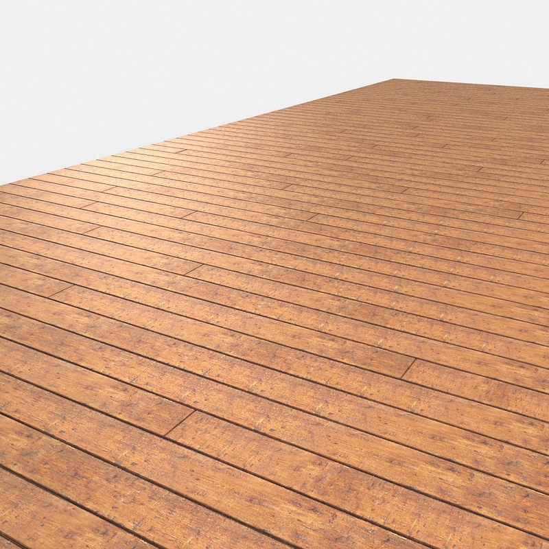 wood wooden plank 3d model
