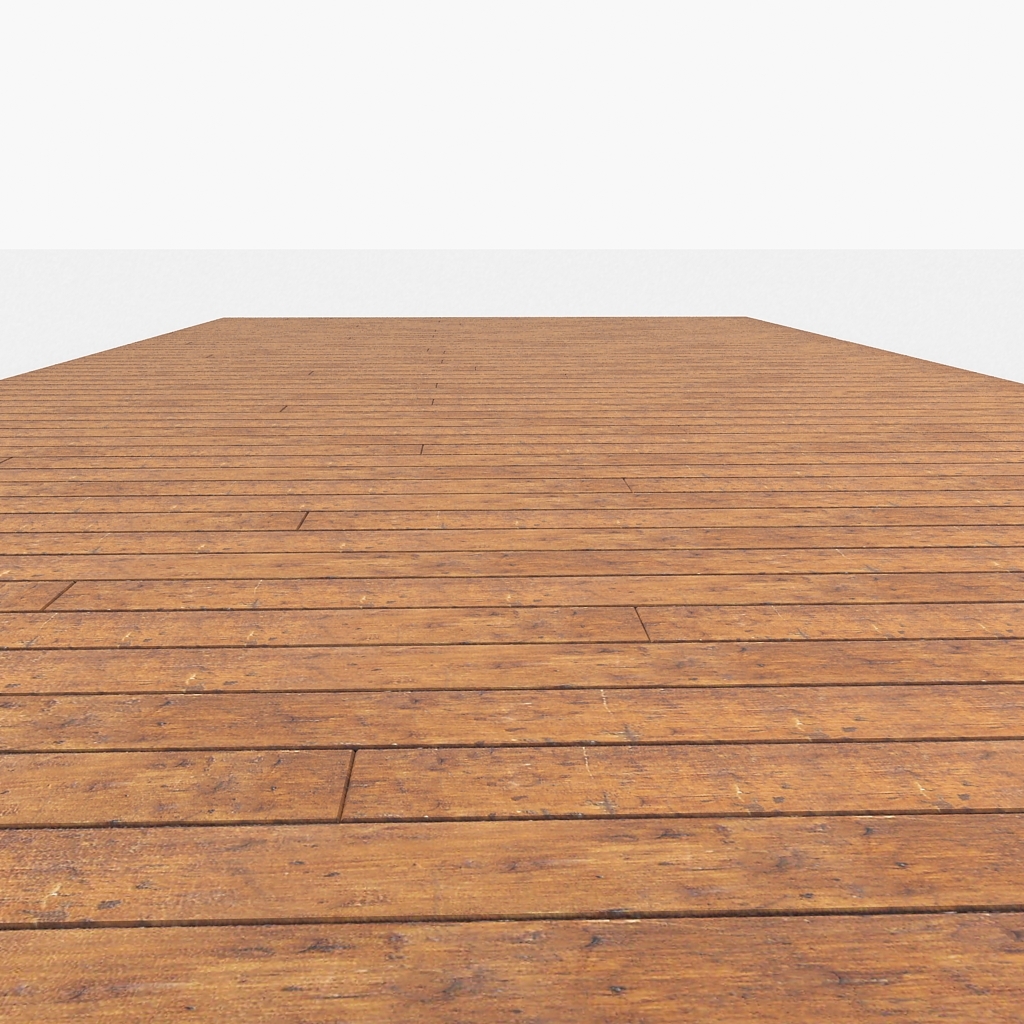 wood wooden plank 3d model