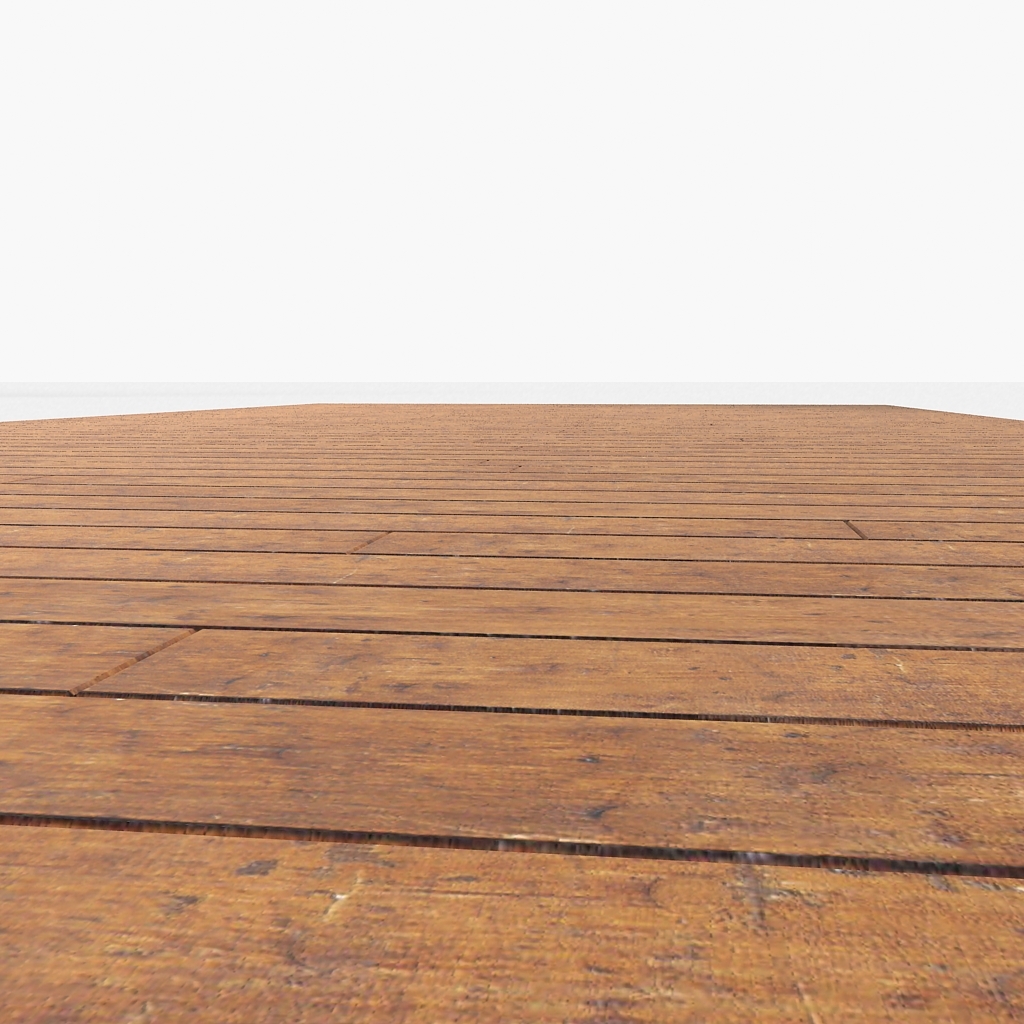 wood wooden plank 3d model