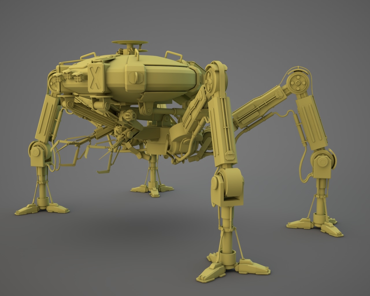3d model of robot
