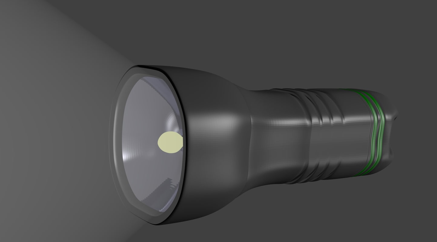 flashlight designs games 3d obj