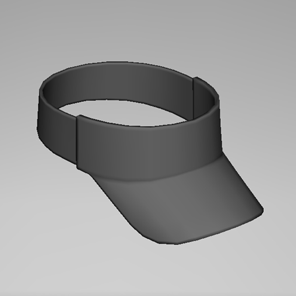 3d visor gaming model