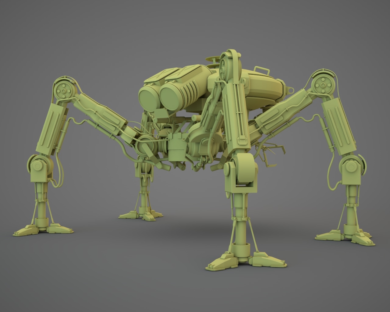 3d model of robot