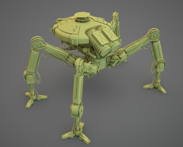 3d model of robot