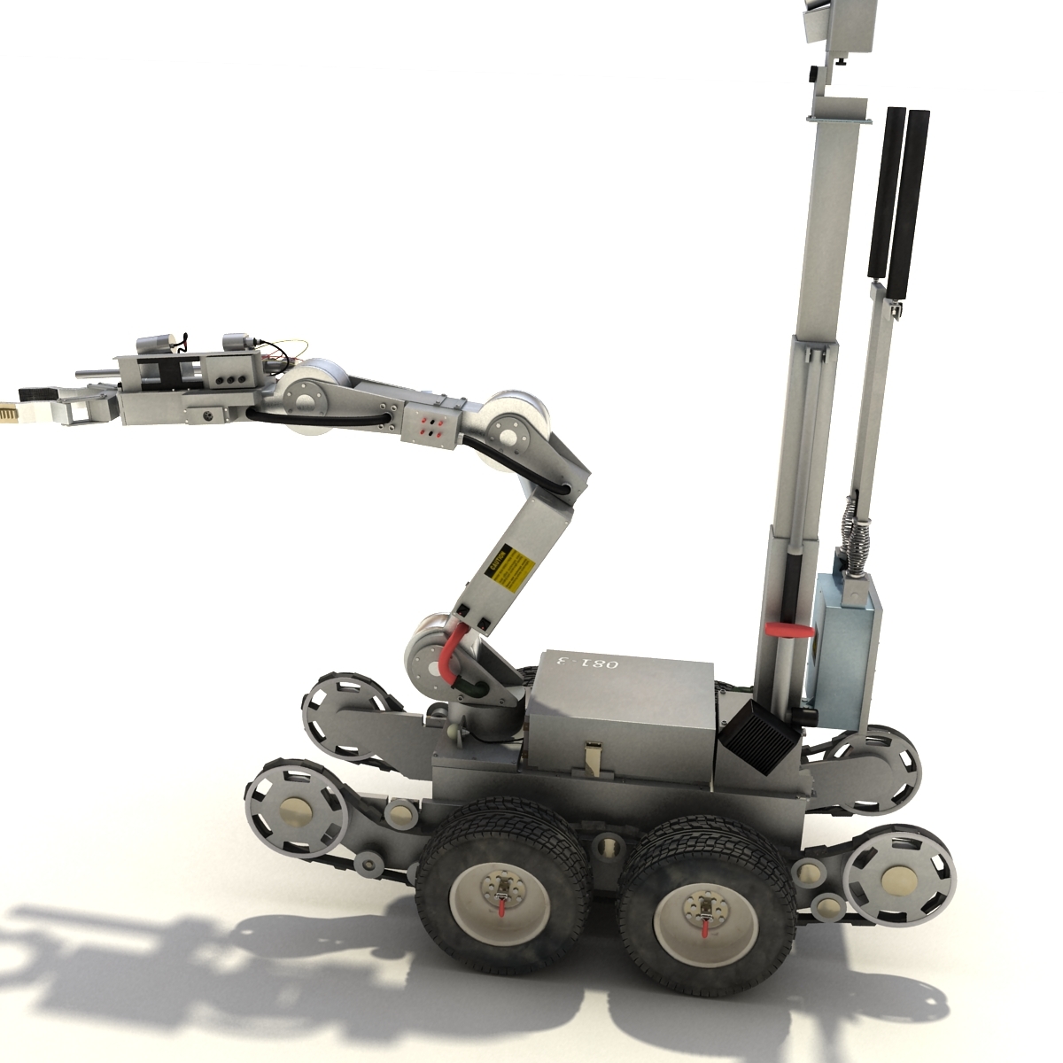 3d bomb squad robot model