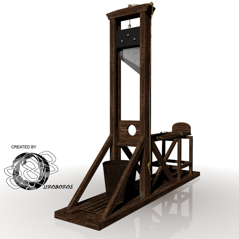3ds max guillotine capital punishment