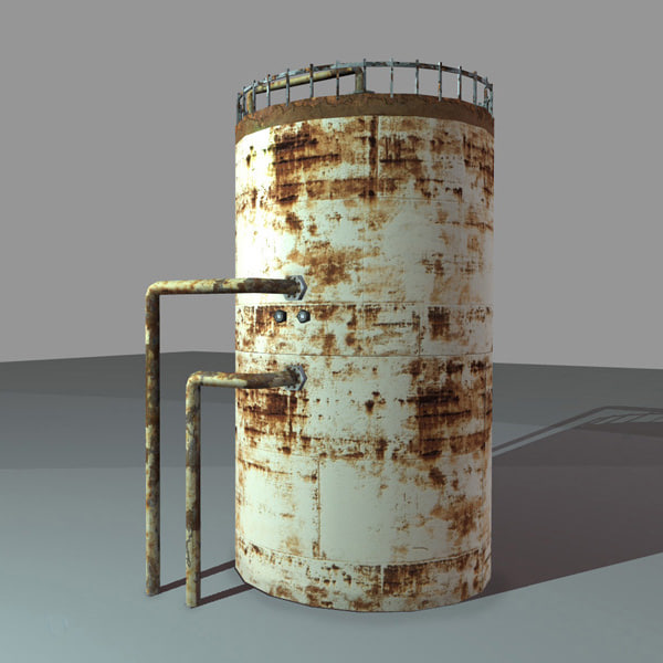 modelo 3d Tanque vertical - TurboSquid 670411