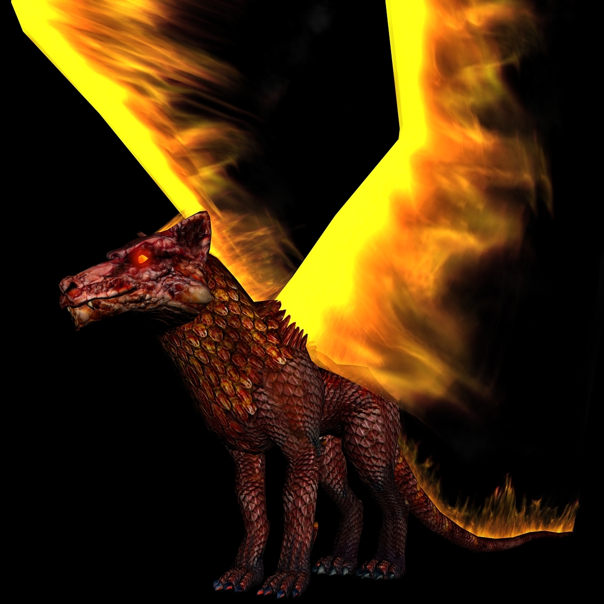 3dsmax simargl son svarog fiery