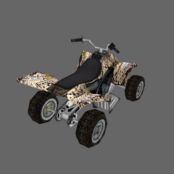 3d atv model