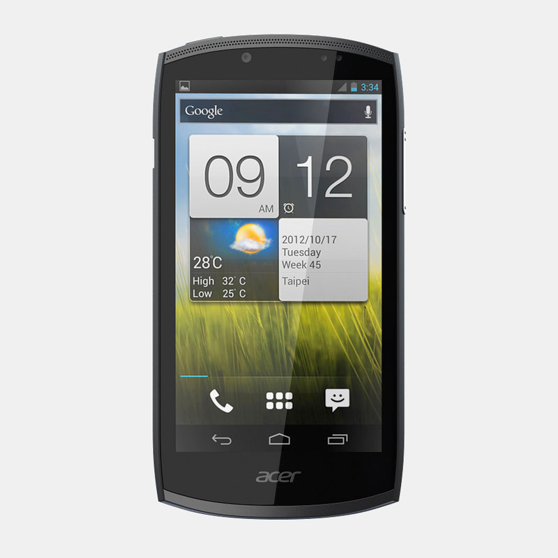 acer cloudmobile s500 mobile phone 3d model