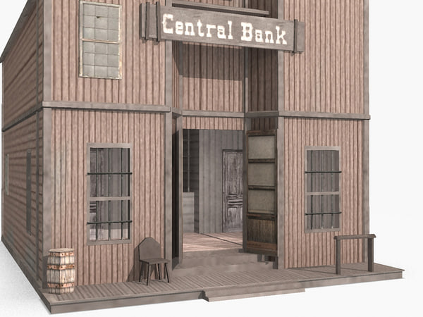 western bank 3d model