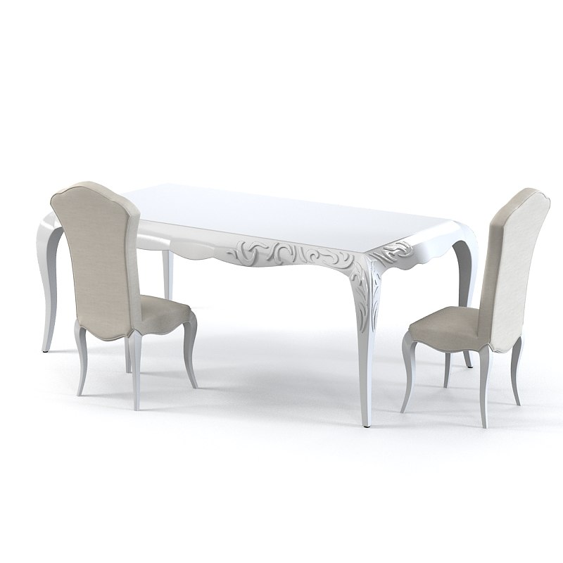 giorgio piotto dining 3d model