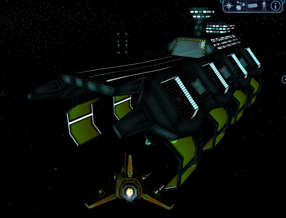 free space station 3d model