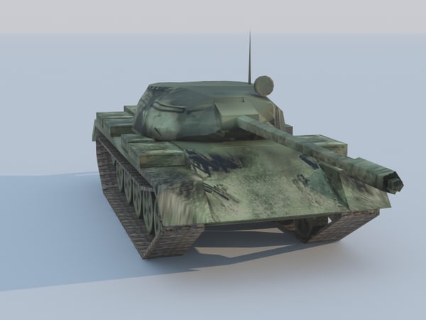 t-59 tank 3d 3ds