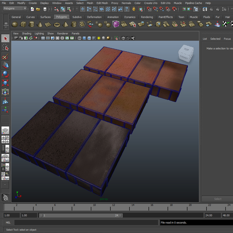 klinker bricks 1 3d max