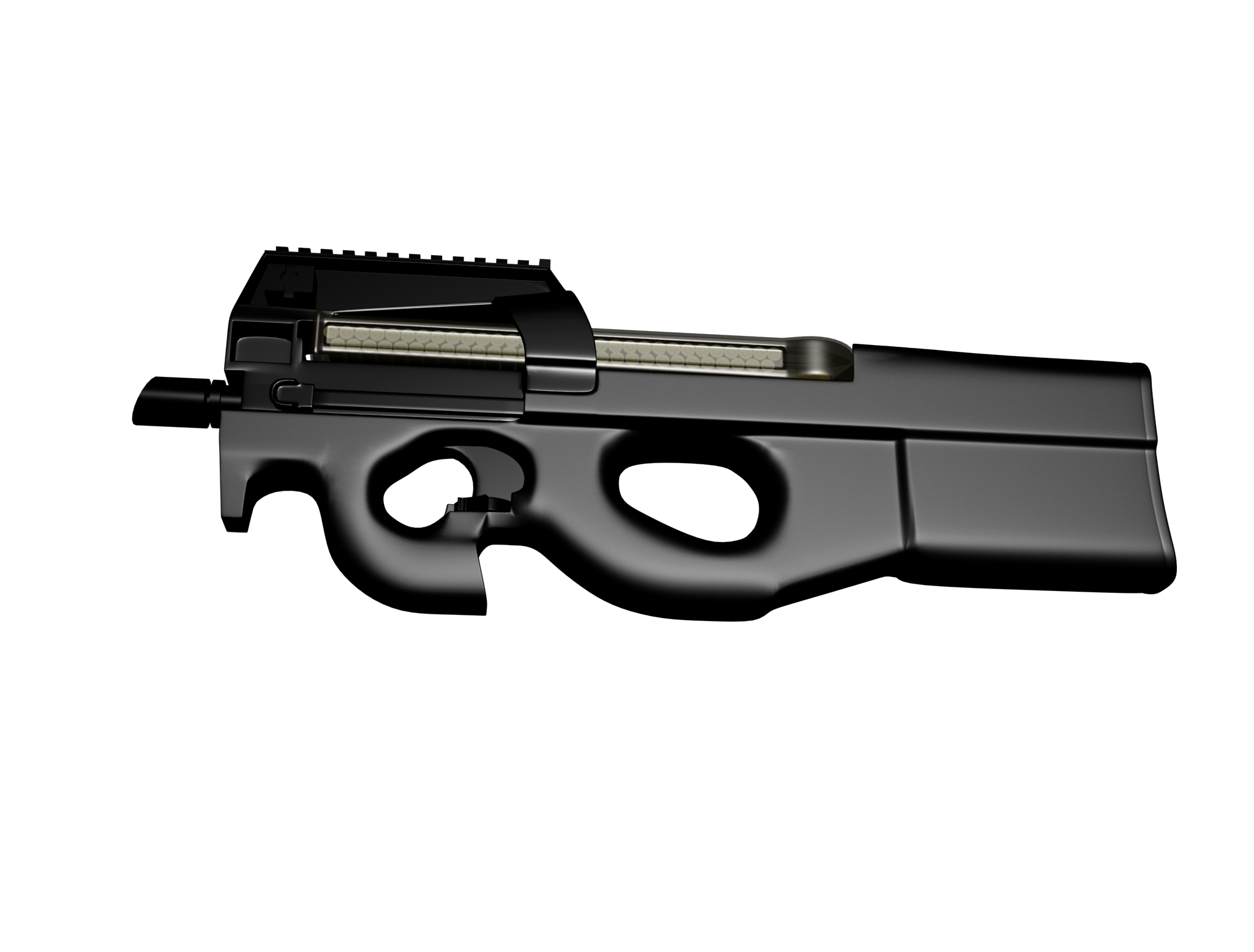 fn p90 3d max