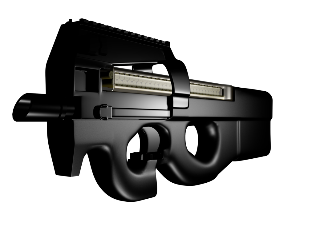 fn p90 3d max