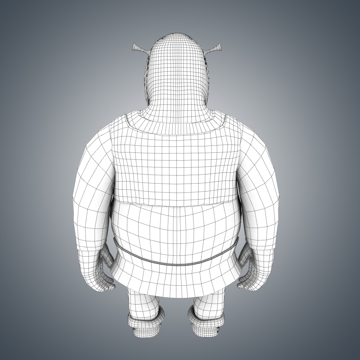 shrek 3d model