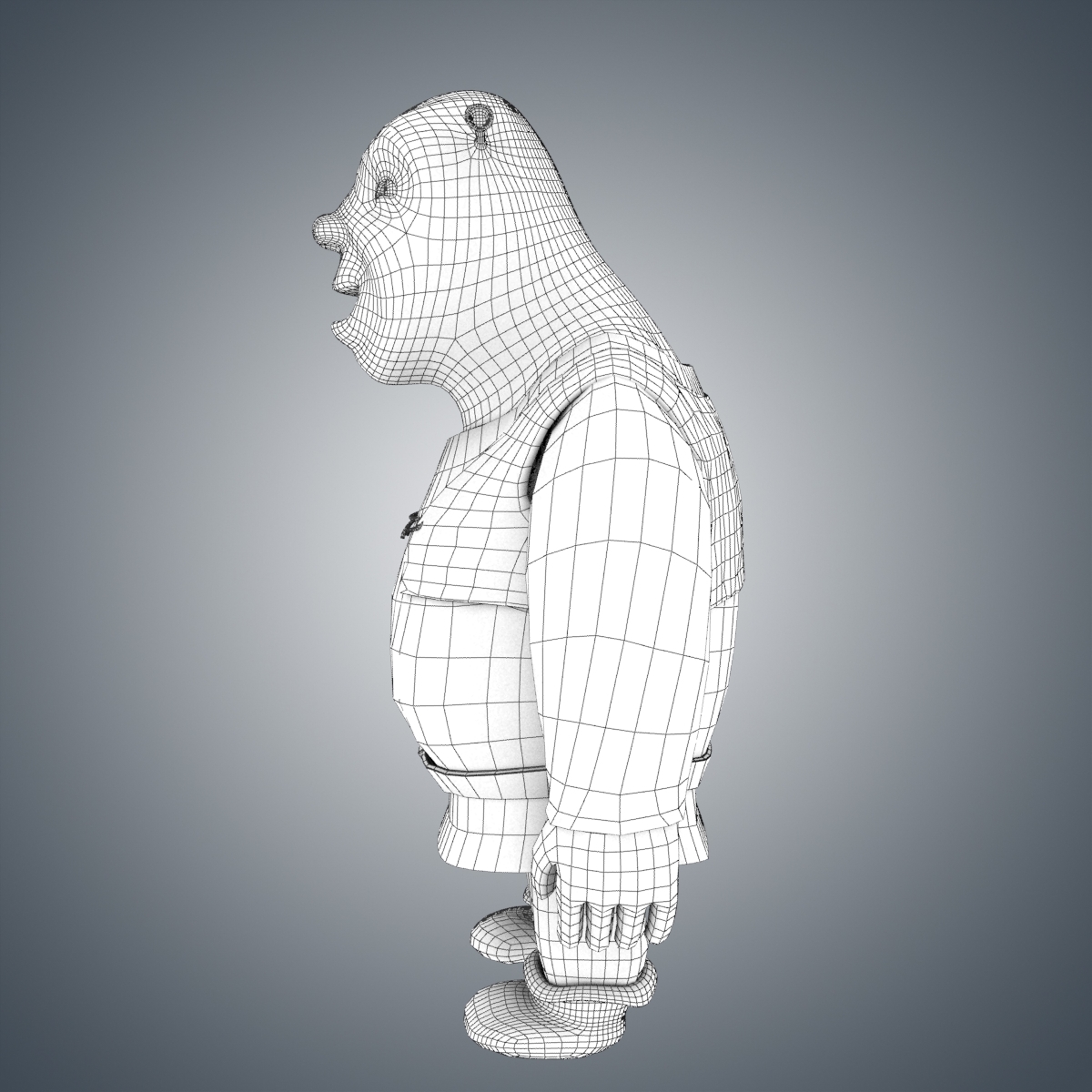 shrek 3d model