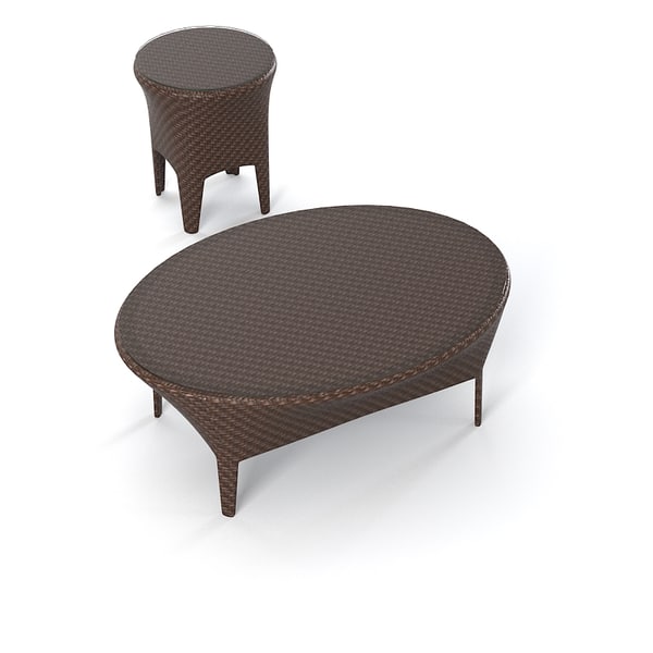 dedon tango coffee 3d model