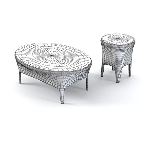 dedon tango coffee 3d model