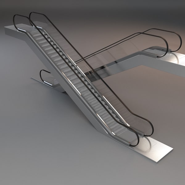 Escalator 3D Models for Download | TurboSquid