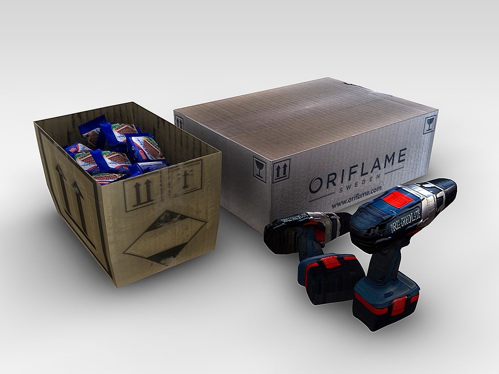 box 3d model
