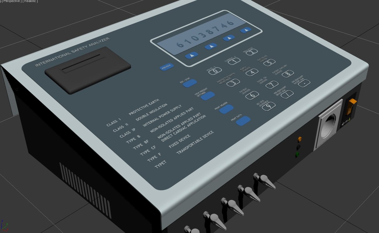 3d electrical safety analyzer