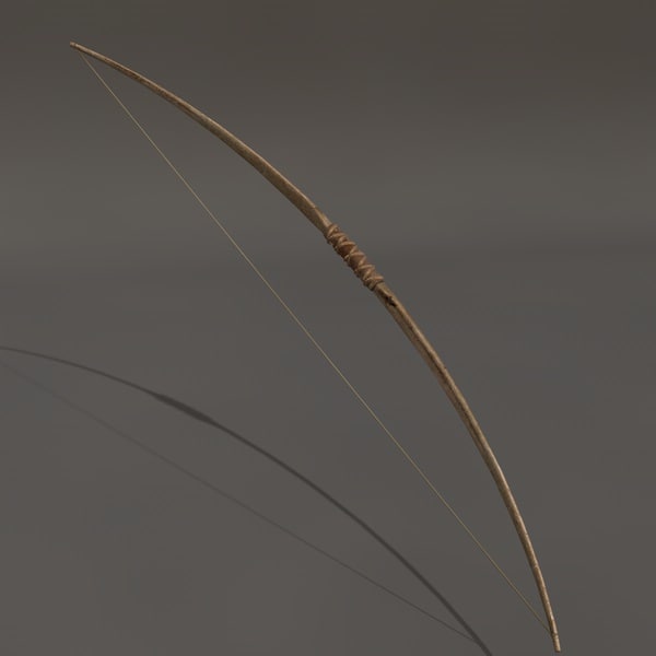 c4d medieval longbow