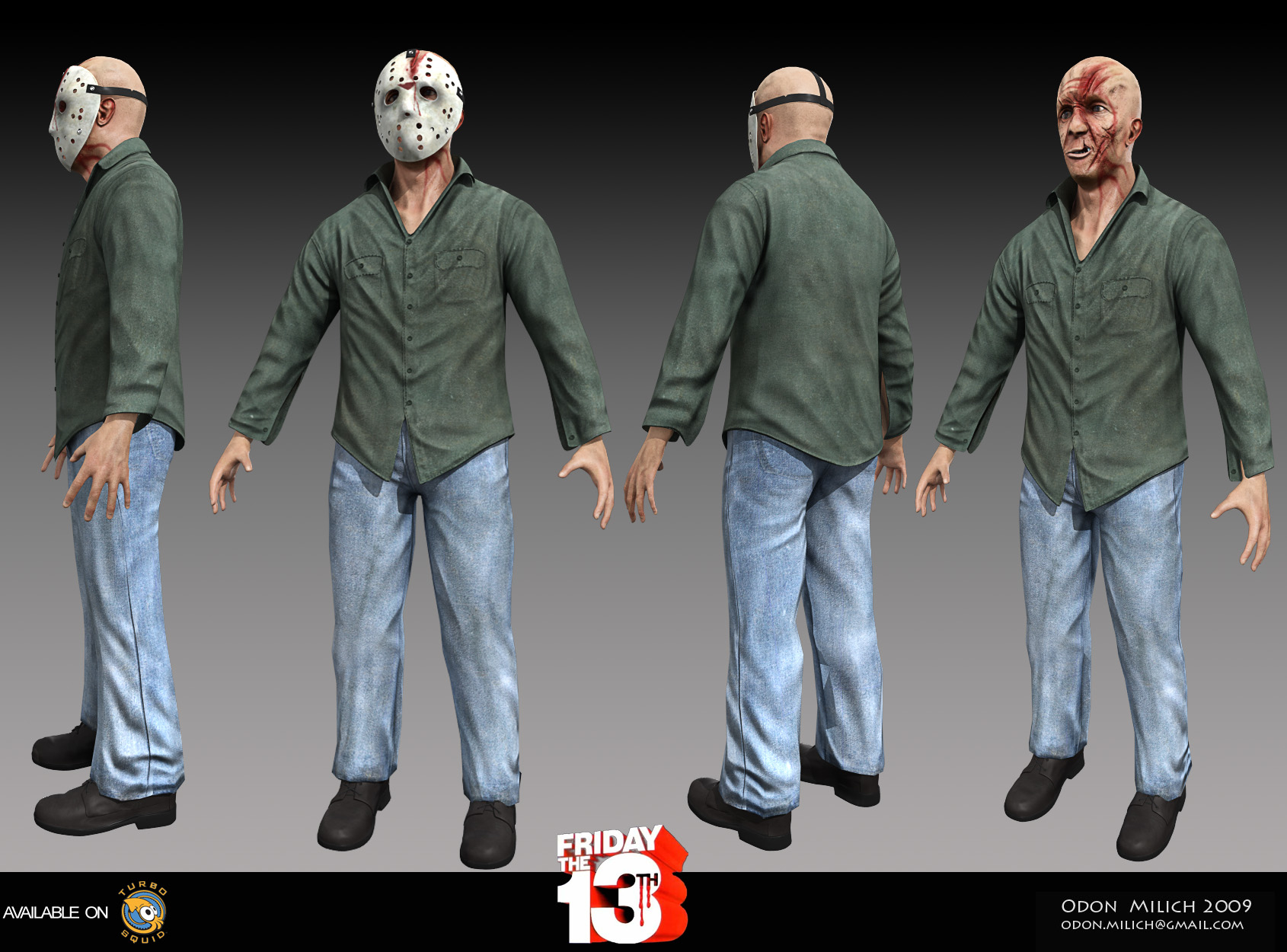 3d jason voorhees friday model