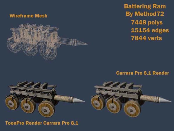 3d battering ram
