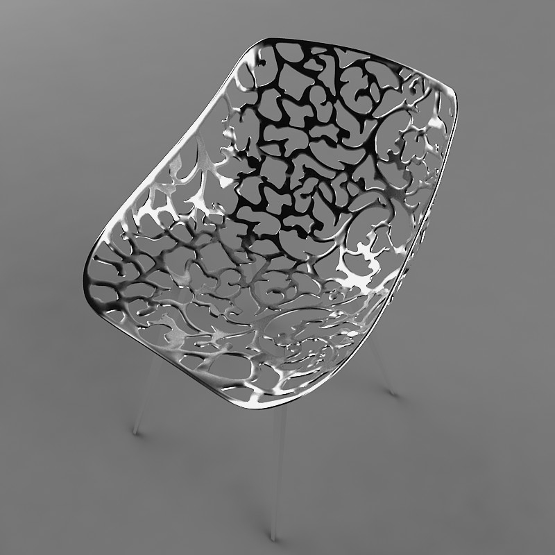 3d miss lacy chair designer model