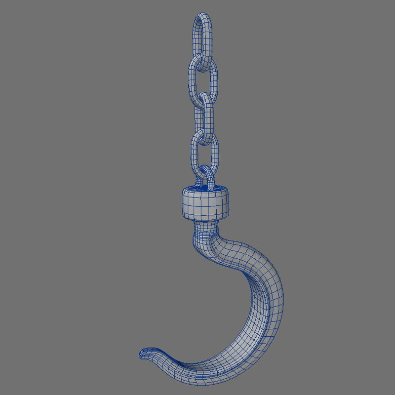 3ds max heavy industrial hook