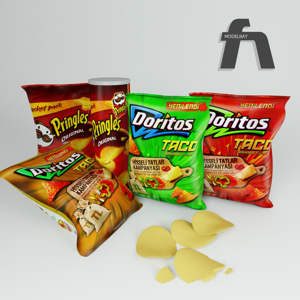 3d 3ds crisps chips