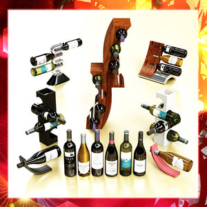 Wine Rack 3D Models for Download | TurboSquid