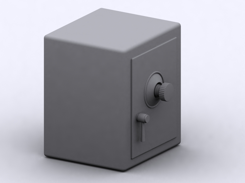 3d model safe