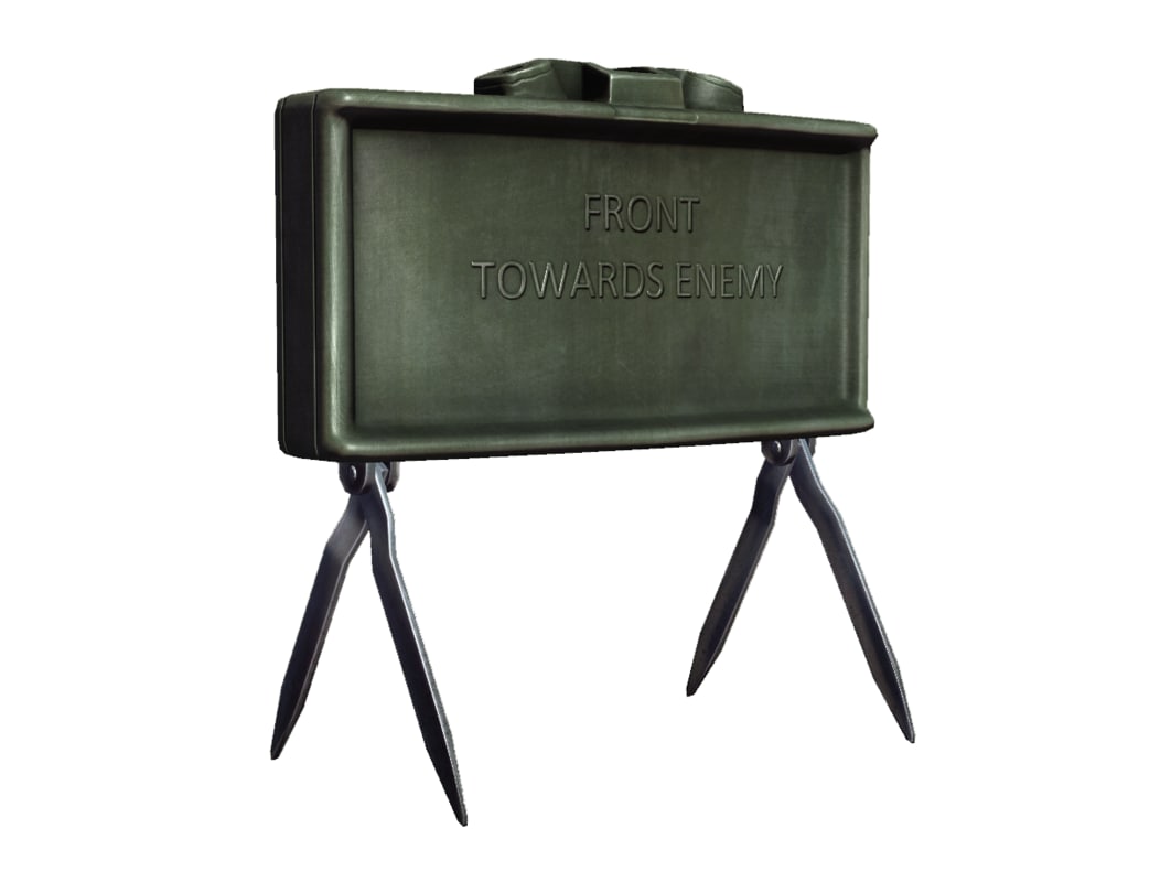 ready m18 claymore 3d model