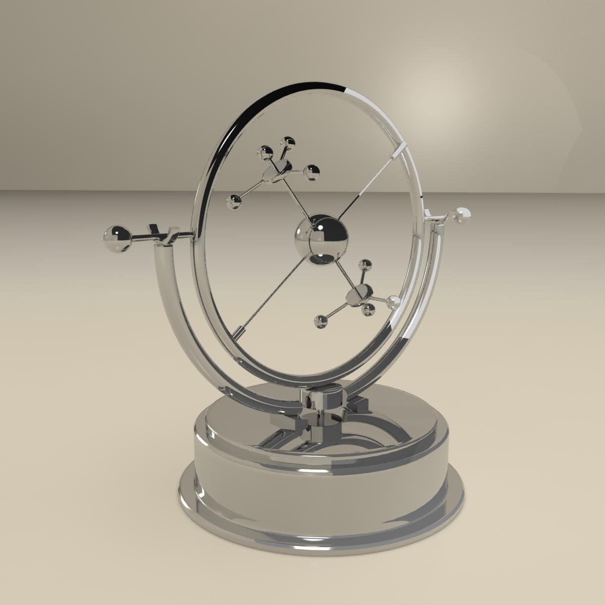 magnetic pendulum 3d max