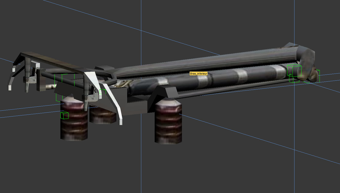 3d model pantograph tgv