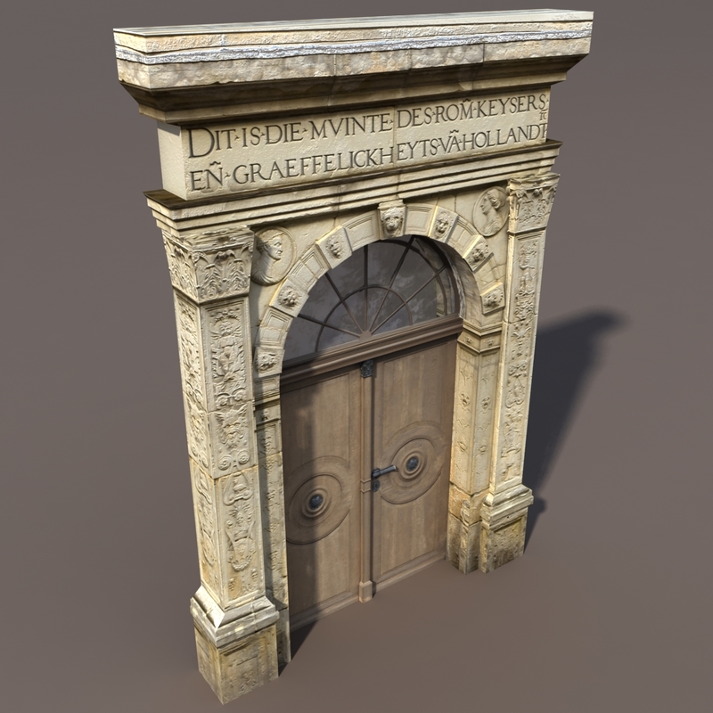 max portal door modelled