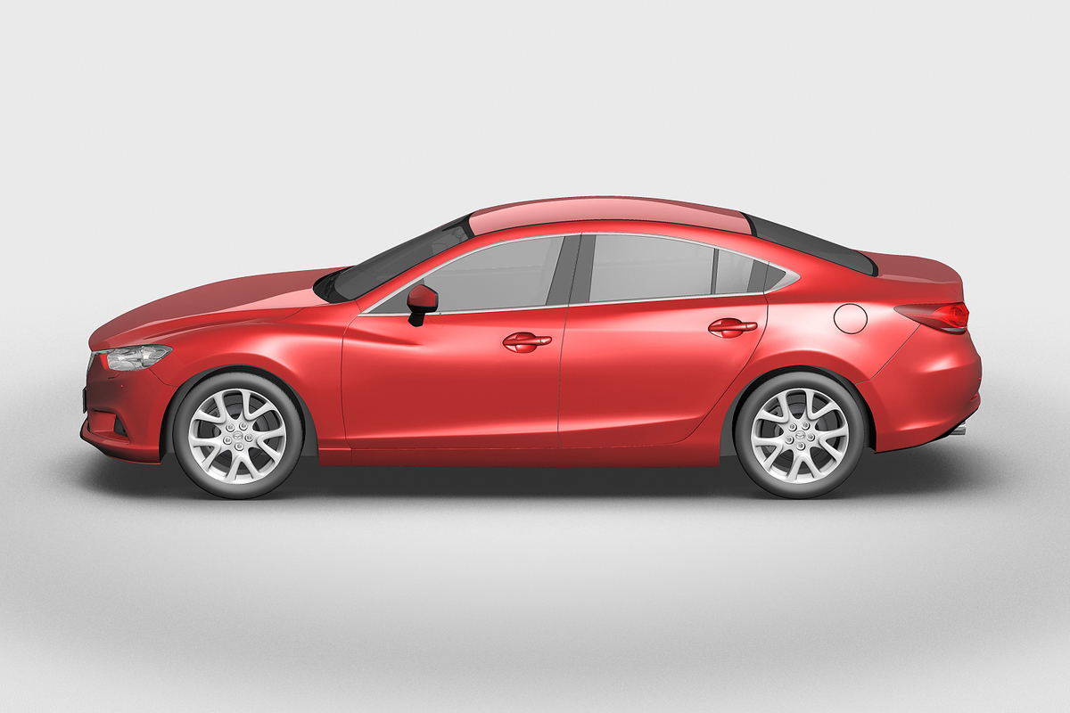 3d model 6 mazda 3